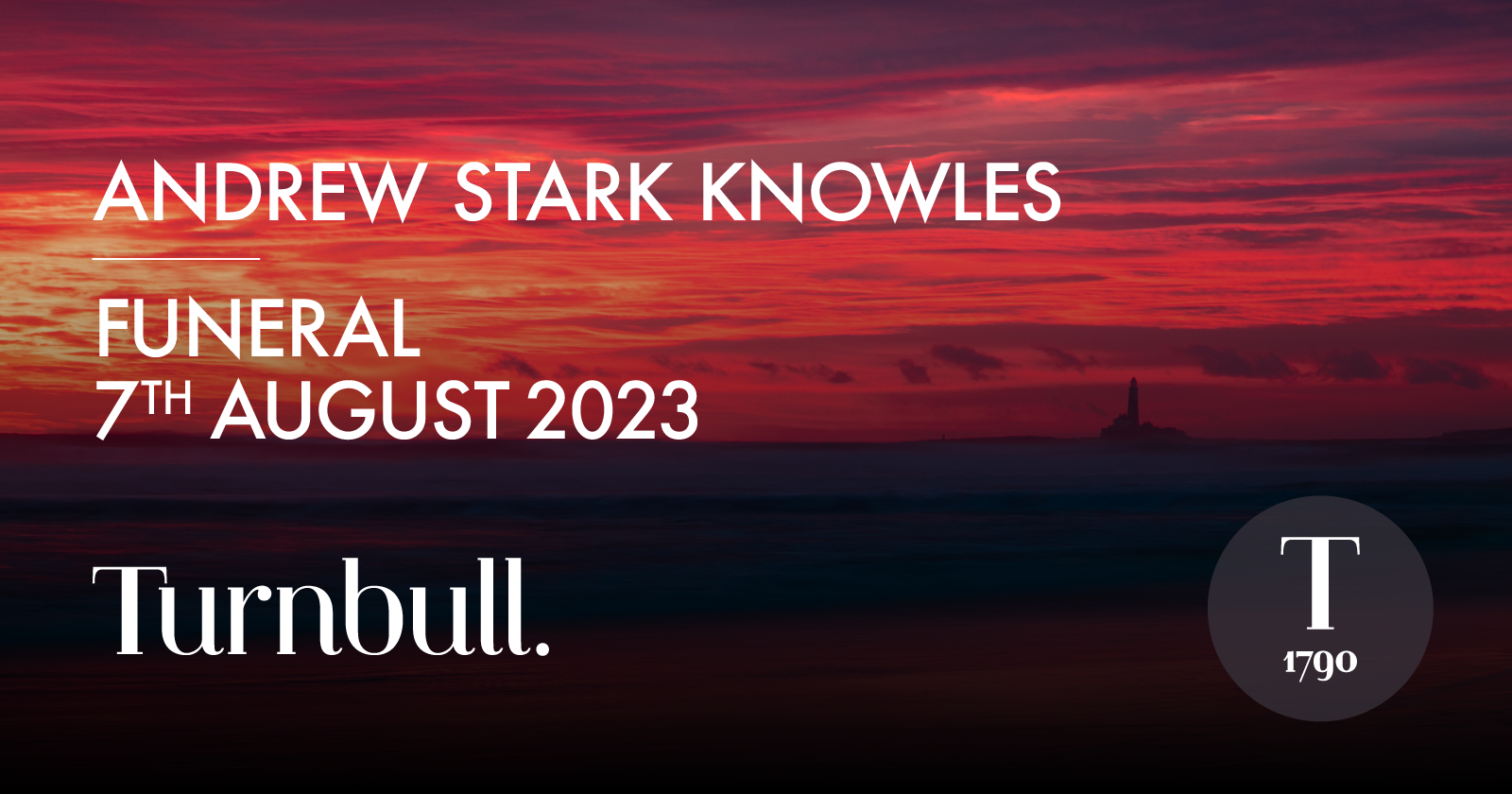 Death Notice Andrew Stark Knowles